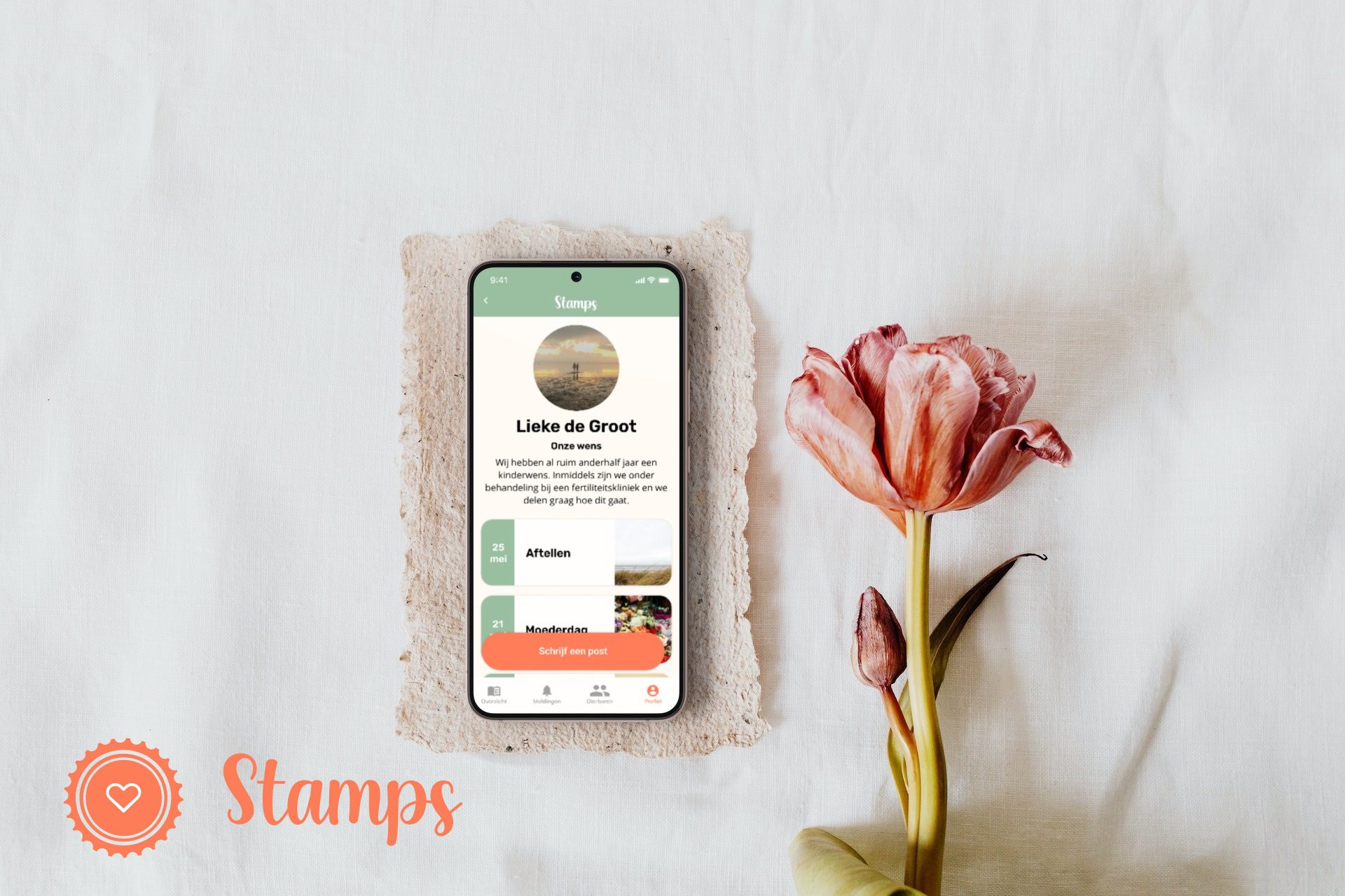 Communiceren over fertiliteitstraject - Stamps